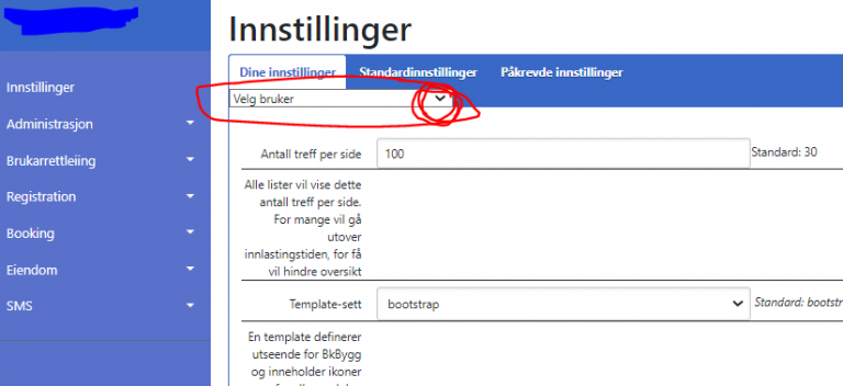 Noen nyttige innstillinger – Aktiv kommune